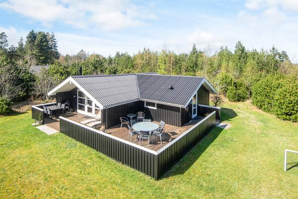 Houstrup Strand, Sydlige vestkyst, Sommerhus 61740, 6 personer